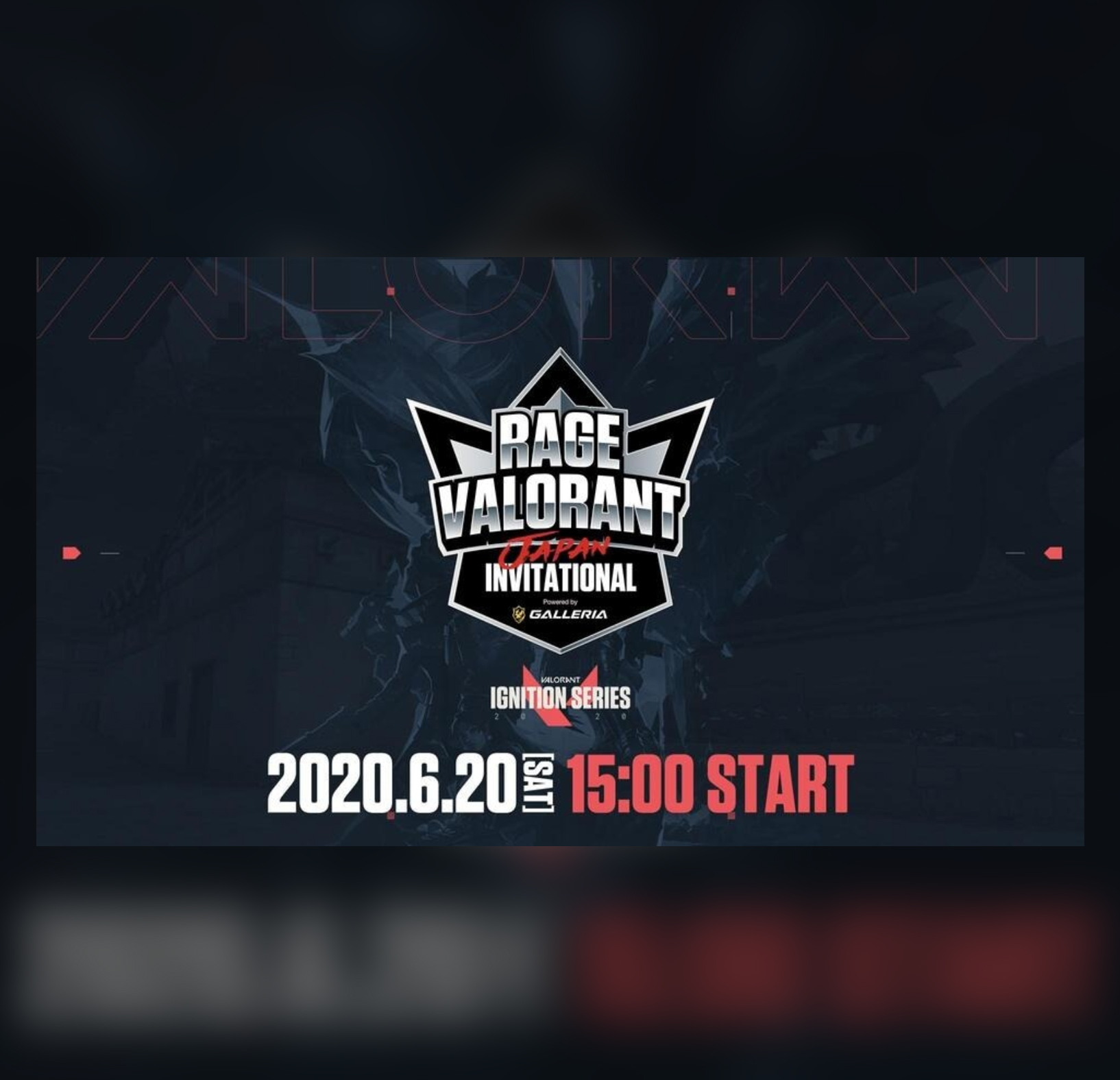 RAGE VALORANT JAPAN INVITATIONAL - Crazy Raccoon